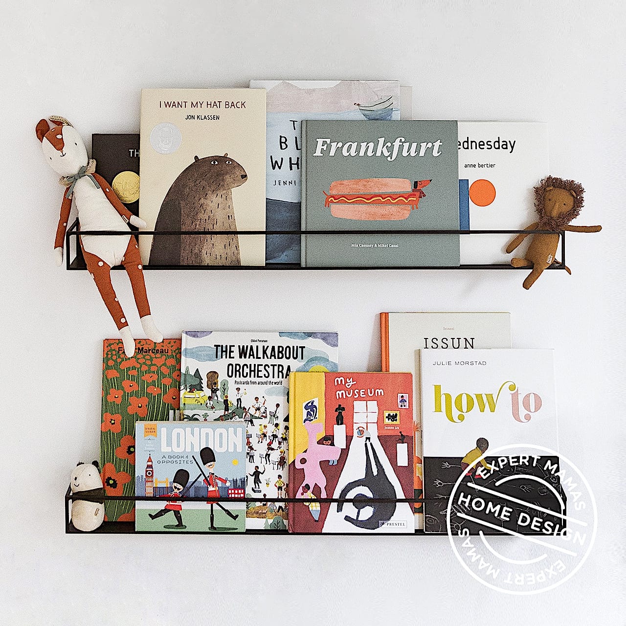 Paper and Stitch - Styling Bookshelf | Tubby Todd Bath Co.
