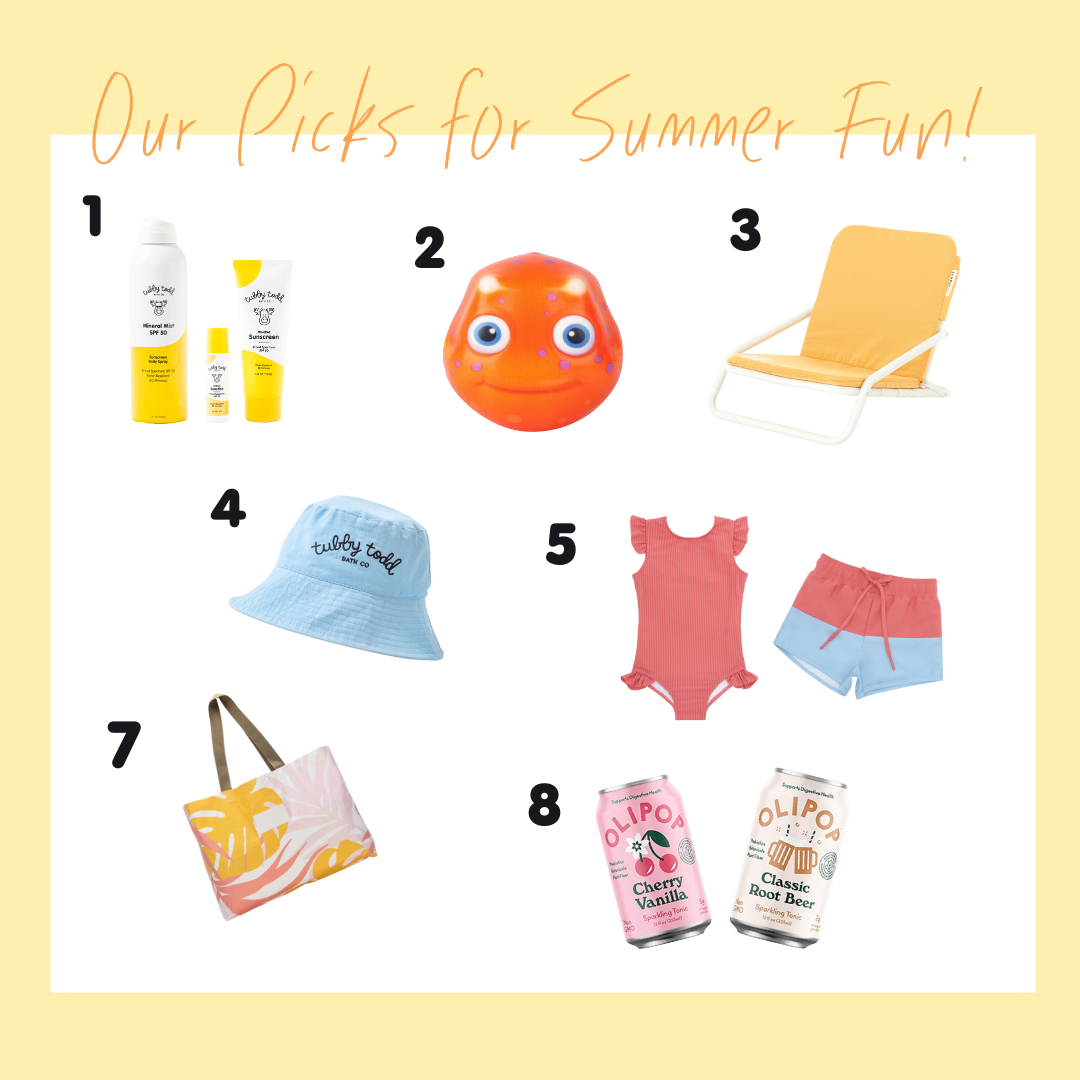 Our Top 7 Picks For Summer Fun | Tubby Todd Bath Co.