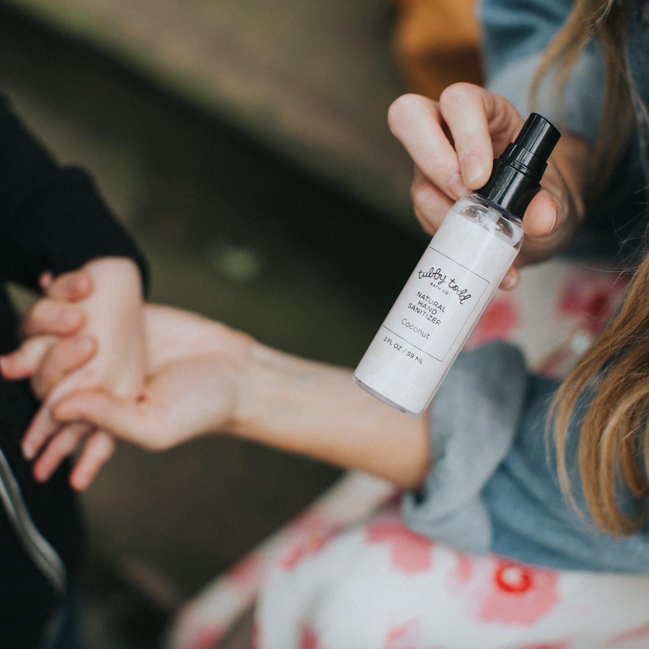 Hailey Andresen & Our Hand Sanitizer | Tubby Todd Bath Co.