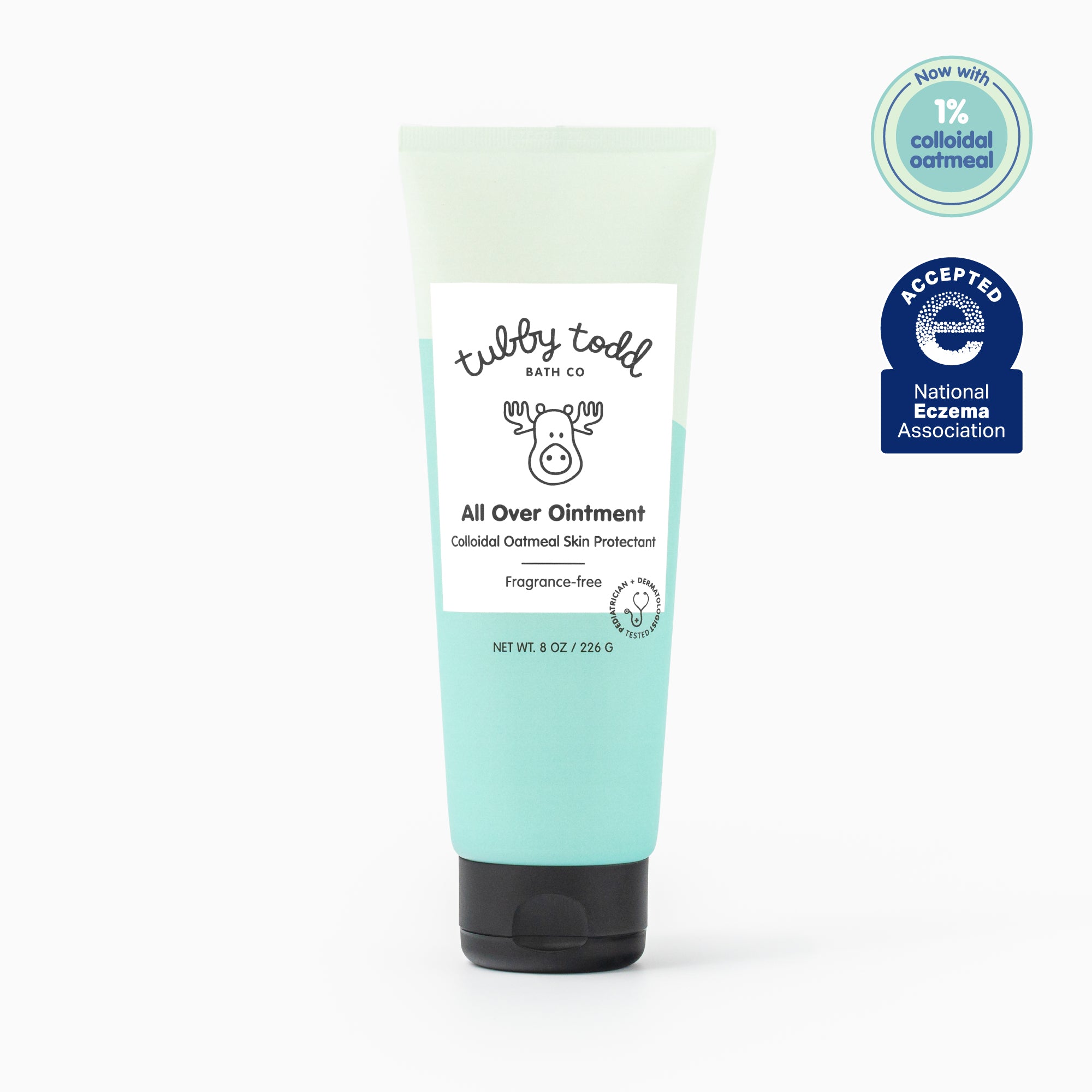 All Over Ointment 1% Colloidal Oatmeal | Tubby Todd Bath Co.